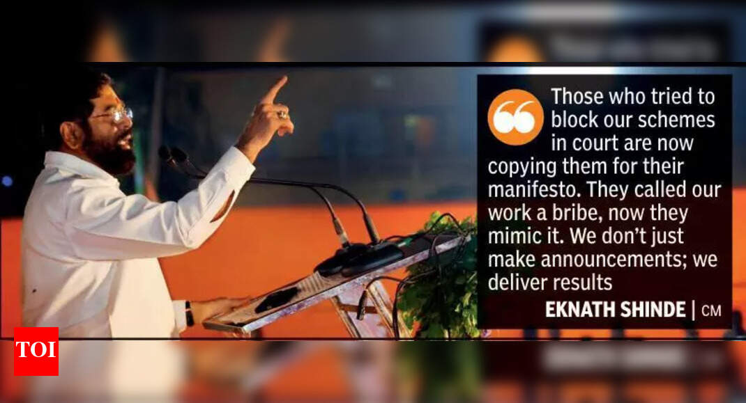 CM Shinde Critiques MVA's Manifesto as 'Copy-Paste' and 'Dud ...
