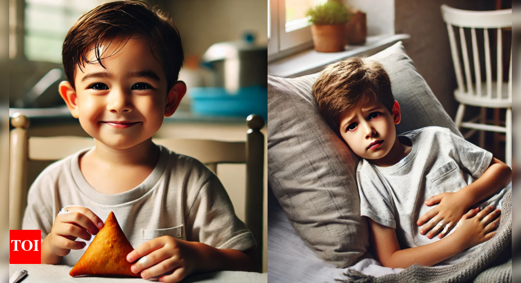 5-year-old boy falls ill after eating samosa containing dead lizard in ...