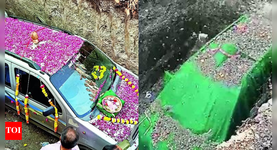 Why Gujarati family held last rites of 'lucky car' - Watch | India News ...
