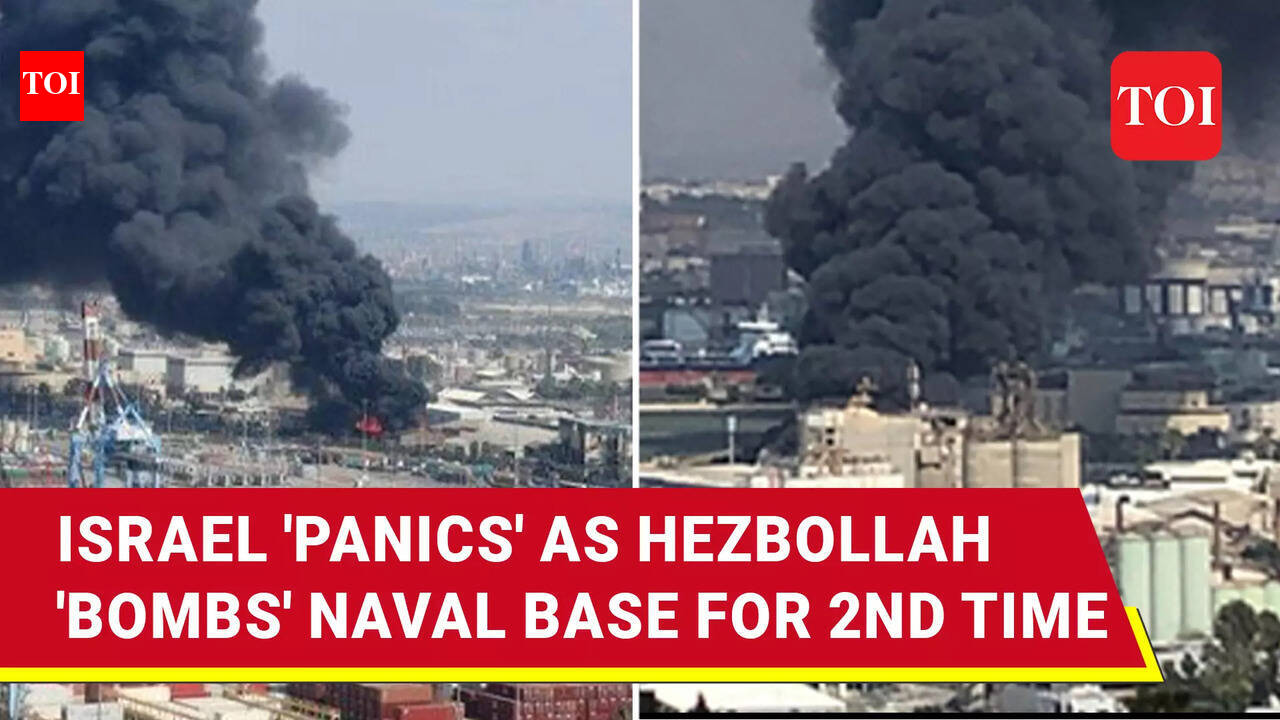 Israeli Naval Base 'Hit'; Second Hezbollah Attack In 24 Hours