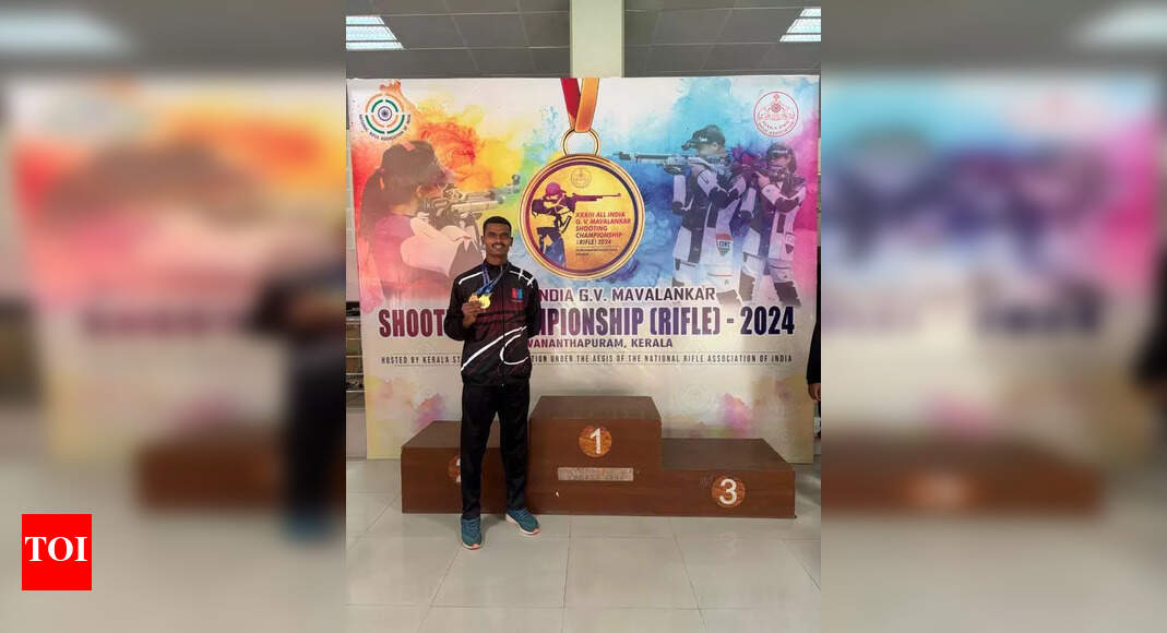 Aakash Satish Gudgennatti Wins Double Gold at GV Mavlankar Shooting ...