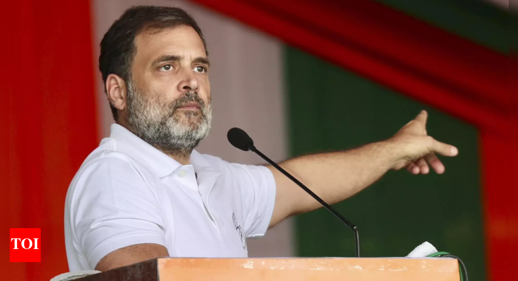 Politics of hate, violence, anger behind crashing economy: Rahul Gandhi ...