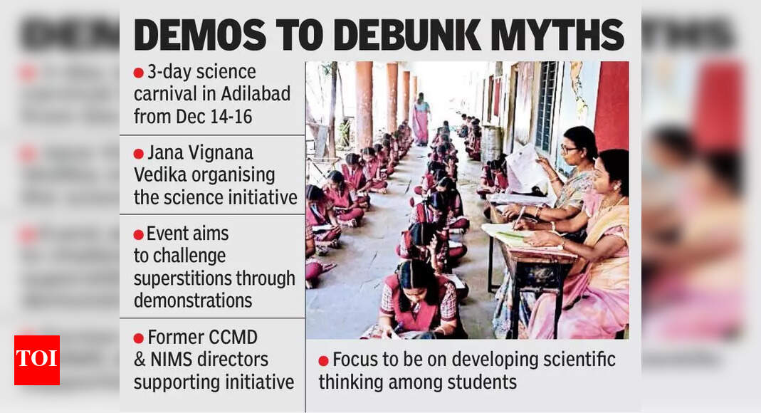 500 Students Unite Against Superstitions at Street Science Carnival ...