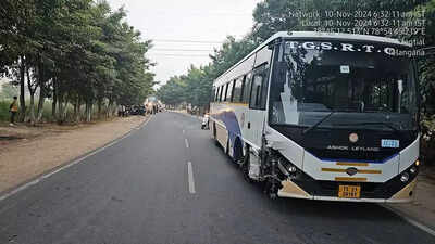 Tragic Accident in Jagtial: Two Software Professionals Killed in RTC Bus Collision | Hyderabad ...