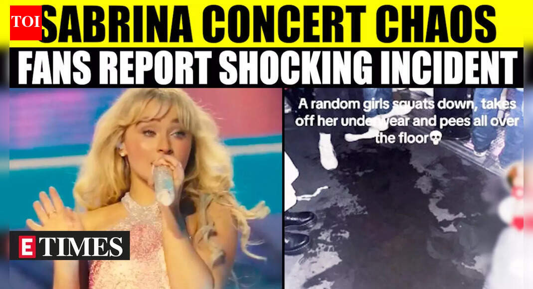 Shocking Incident at Sabrina Carpenter's San Francisco Show: Fan Claims ...