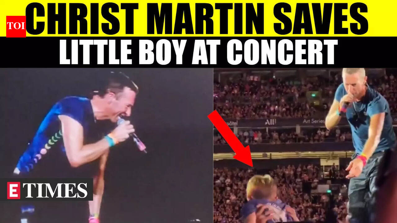 Coldplay's Chris Martin Stops Concert to Save Young Boy From Getting ...