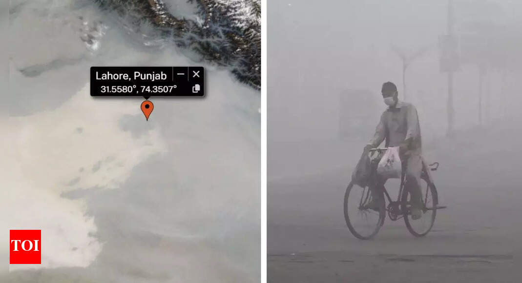 Toxic smog in Lahore seen from space in NASA’s satellite images ...