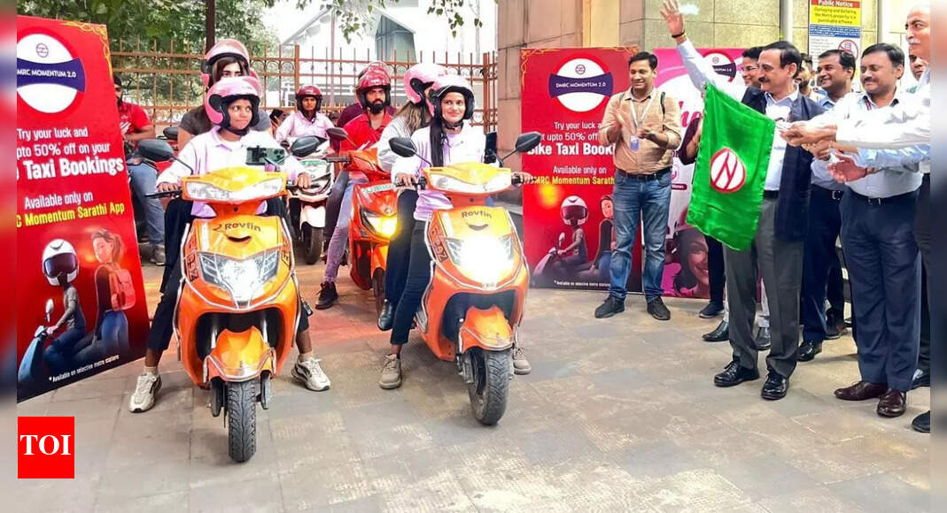 Delhi Metro Introduces Bike Taxi Service for Enhanced Last-Mile ...