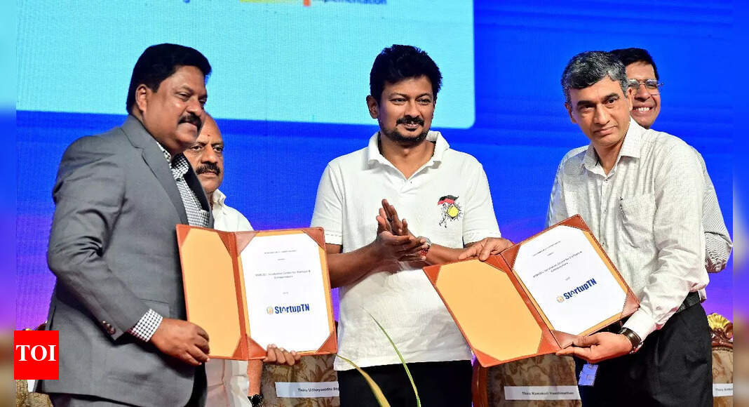 Deputy CM Udhayanidhi Stalin calls for distributed startup growth in ...