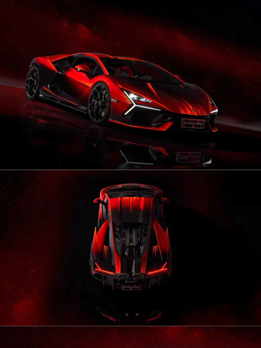 480 Hours Of Hand-Painted Livery: Meet Lamborghini Revuelto Opera Unica ...