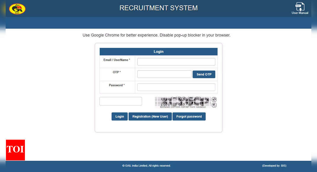 GAIL India Recruitment 2024: Application for Senior Engineer Posts ...