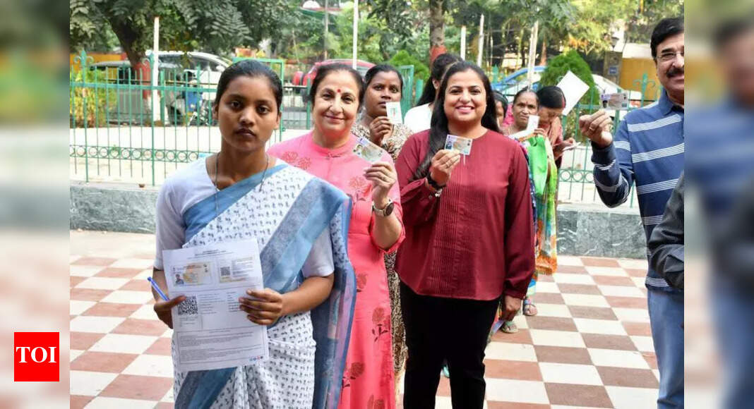 Ranchi's Innovative Model Polling Booths Enhance Voter Experience ...