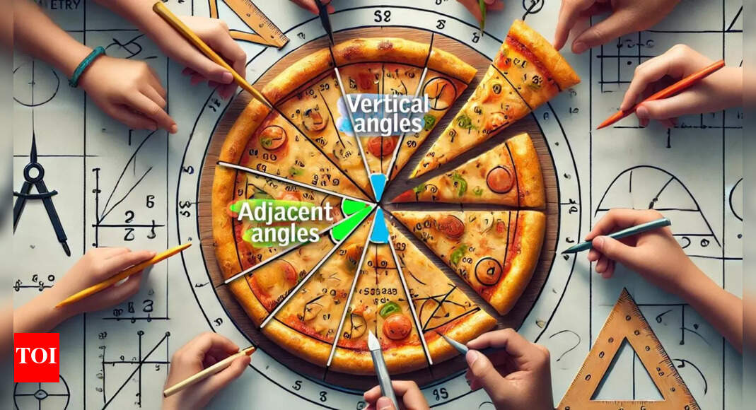 Geometry lesson from slicing pizza: What if learning was this much fun ...