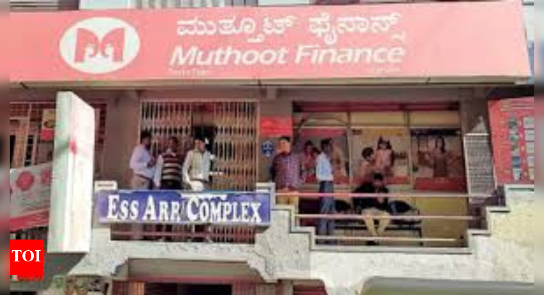 Muthoot Finance Q2 net profit jumps 26% to Rs 1,251 crore - Times of India