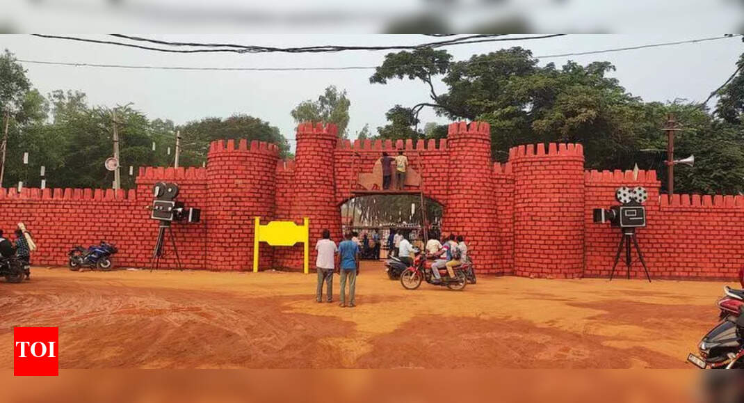 Grand Barabati Replica Unveiled for Bali Yatra Festival | - Times of India