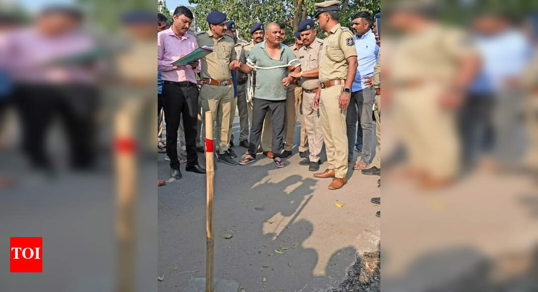 Emotional Cop Accused of Murdering MBA Student During Crime Scene Reconstruction | Ahmedabad ...