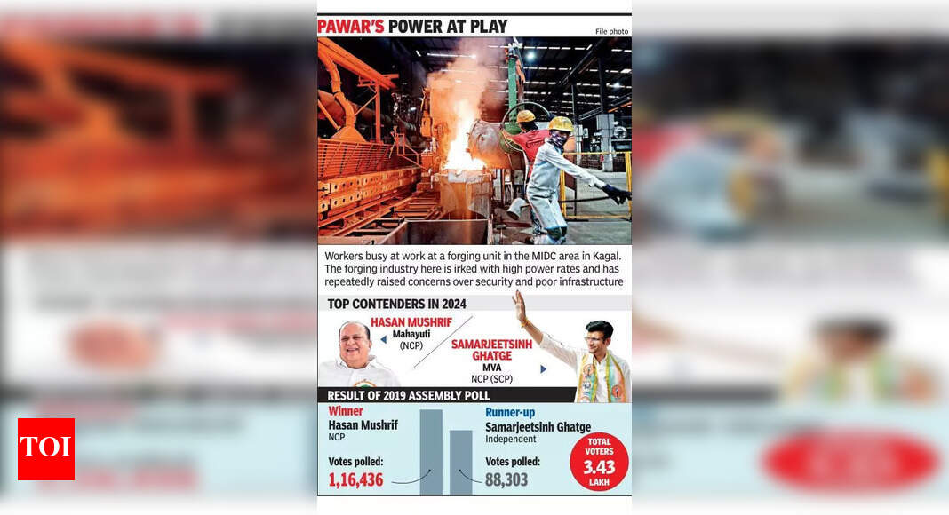 Samarjeetsinh Ghatge Challenges Hasan Mushrif in Heated Kagal Election Showdown | Kolhapur News ...