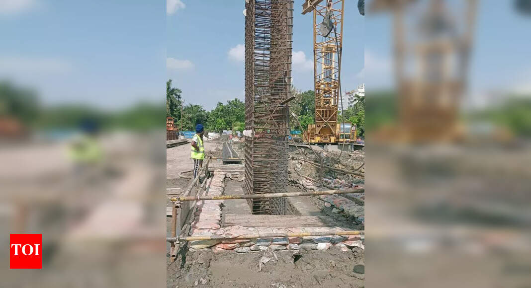 Construction Begins for Esplanade Metro Station on Kolkata's Purple ...
