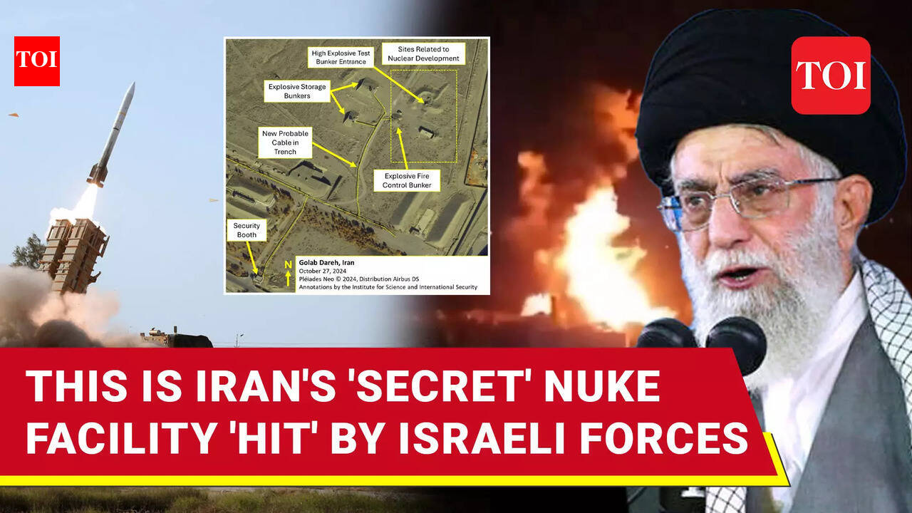 Inside Iran's 'Secret' Nuclear Facility 'Hit' By Israel | Watch
