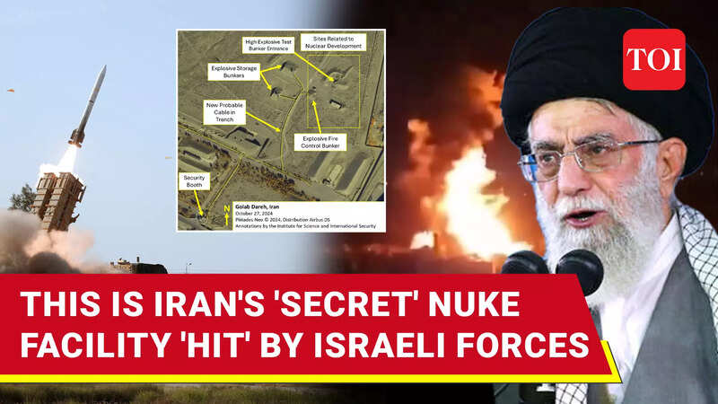Inside Iran's 'Secret' Nuclear Facility 'Hit' By Israel | Watch