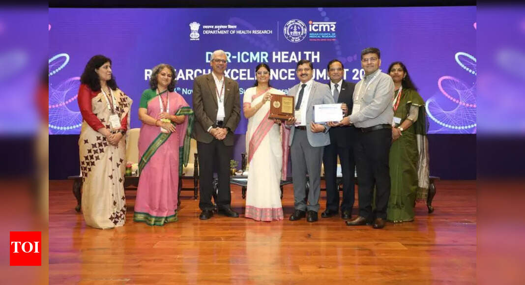 KGMU Achieves Triple Victory at ICMR Excellence Awards | Lucknow News ...