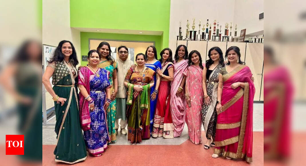Sari Fashion Show Celebrates Indian Heritage in the US | Bhubaneswar ...