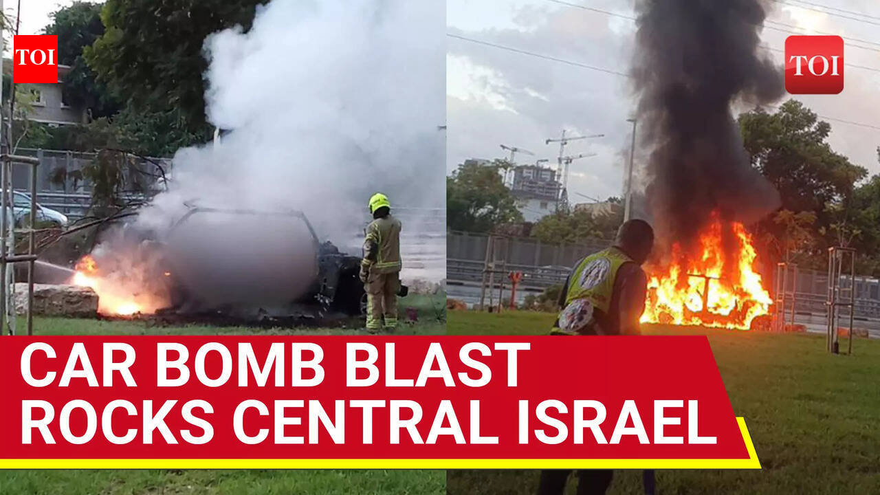 Israel: Huge Car Bomb Blast Near Tel Aviv; Casualties In Central ...