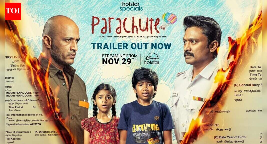 'Parachute' Trailer: Kishore Kumar G and Kaali Venkat starrer ...