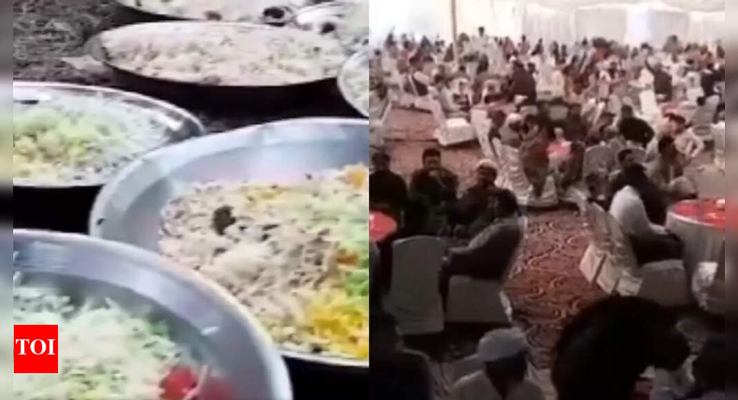 Watch: Pakistan begging family hosts lavish 20,000-person feast; sparks ...