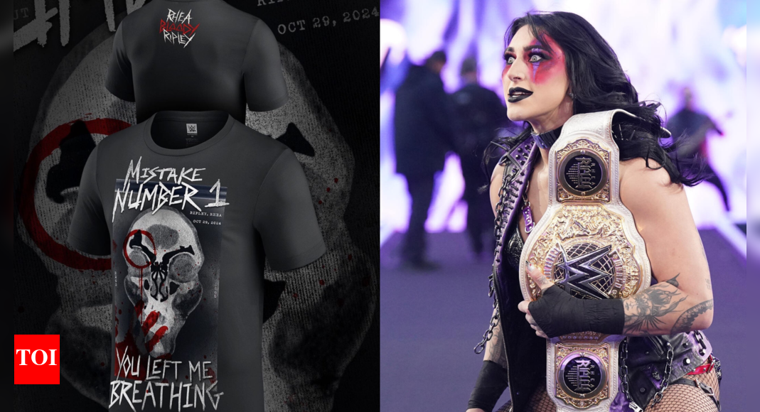 WWE unveils new Rhea Ripley merchandise following her return to RAW on ...