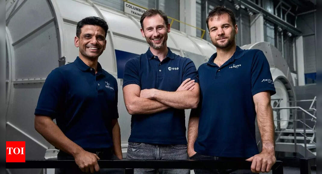 Ax-4 crew, including India's Shubhanshu Shukla, begin training in ...