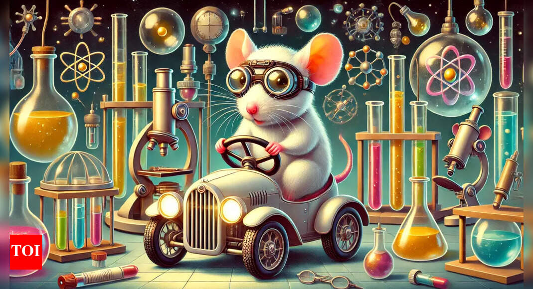 Scientists discover that rats that drive tiny cars love revving the ...