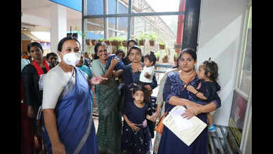 Kerala Health Minister Veena George's Surprise Inspection at Thycaud ...