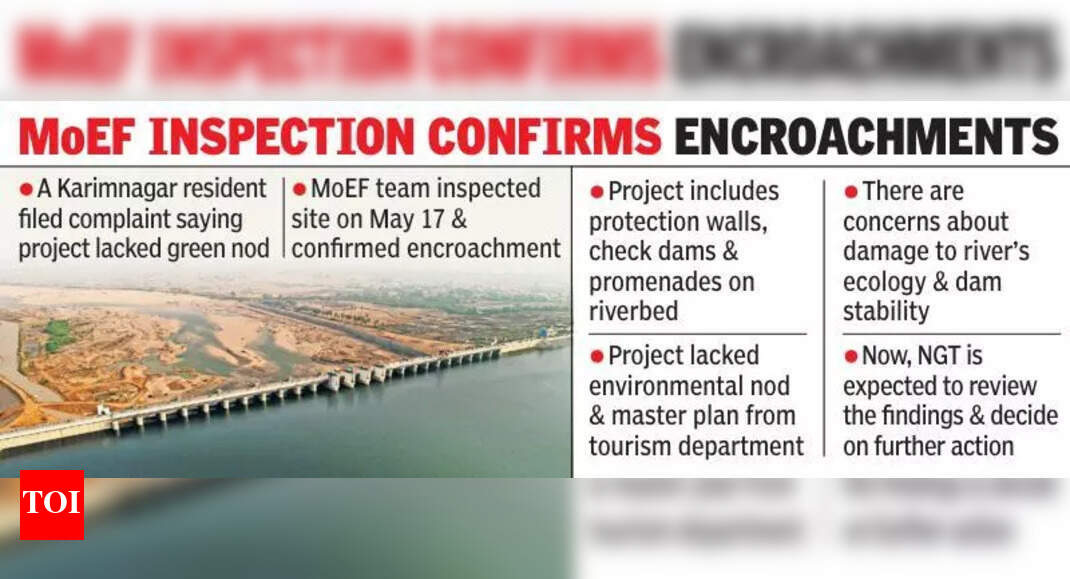 Environmental Concerns Over Manair Riverfront Project: MoEF Reports ...