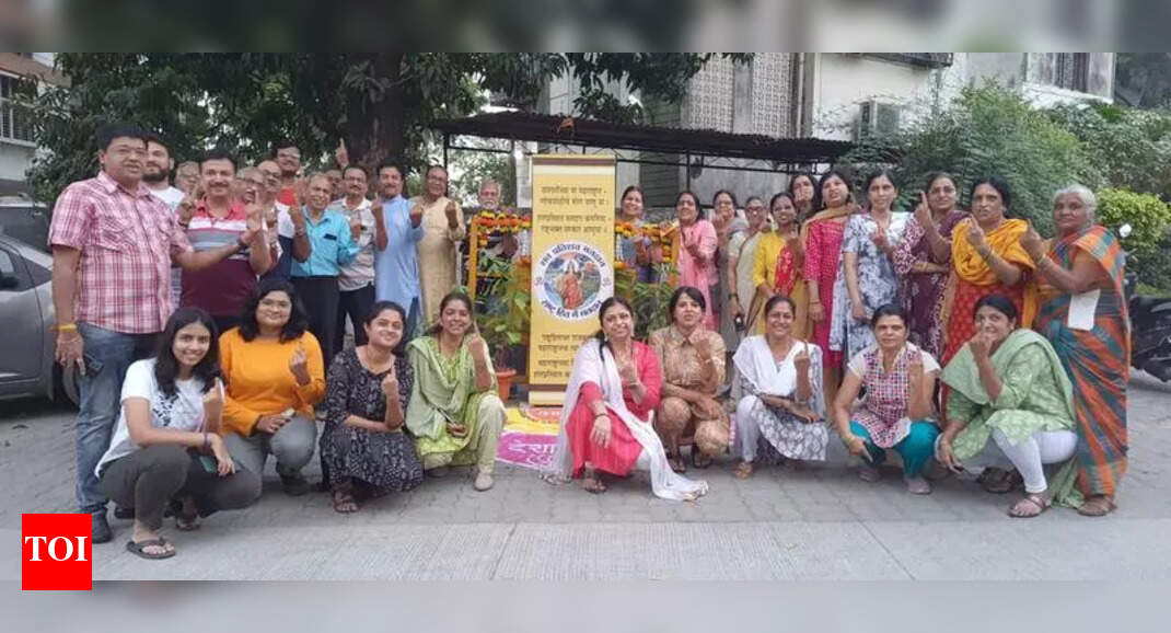 Empowered Women Achieve 100% Voting Turnout in Nagpur Housing Society ...