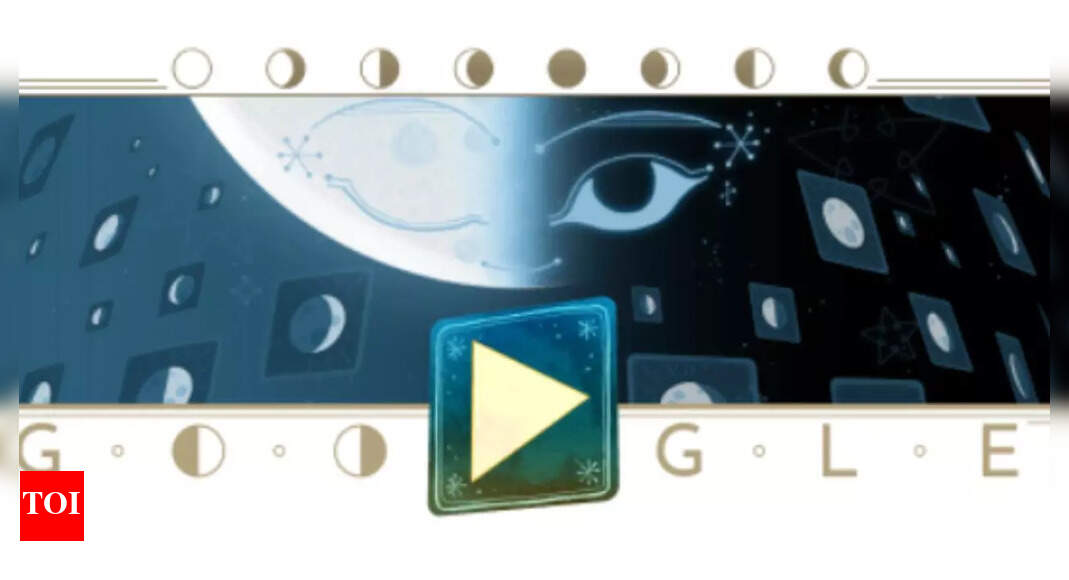 The latest google doodle update celebrates November's final Half Moon ...