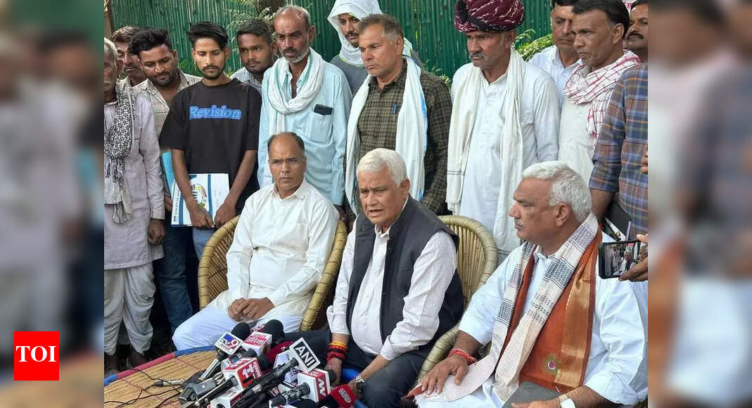 Kirori Lal Meena Skips Chief Minister's Rural Development Review Meeting, Sparks Controversy ...