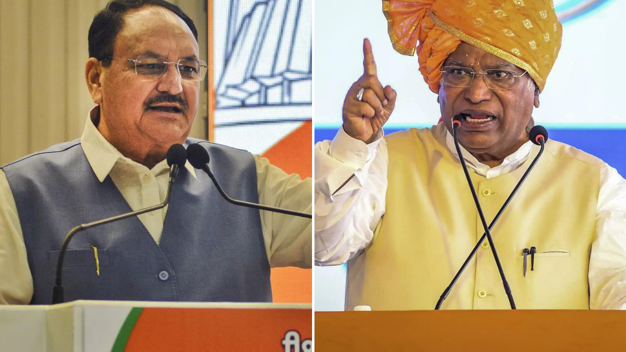 'Attempts to sensationalise': Nadda responds to Kharge's letter to ...