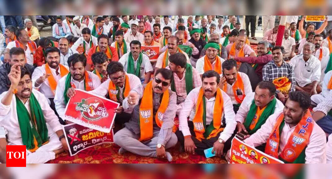 BJP Launches Protests Against Waqf Board Notices in Belagavi and ...