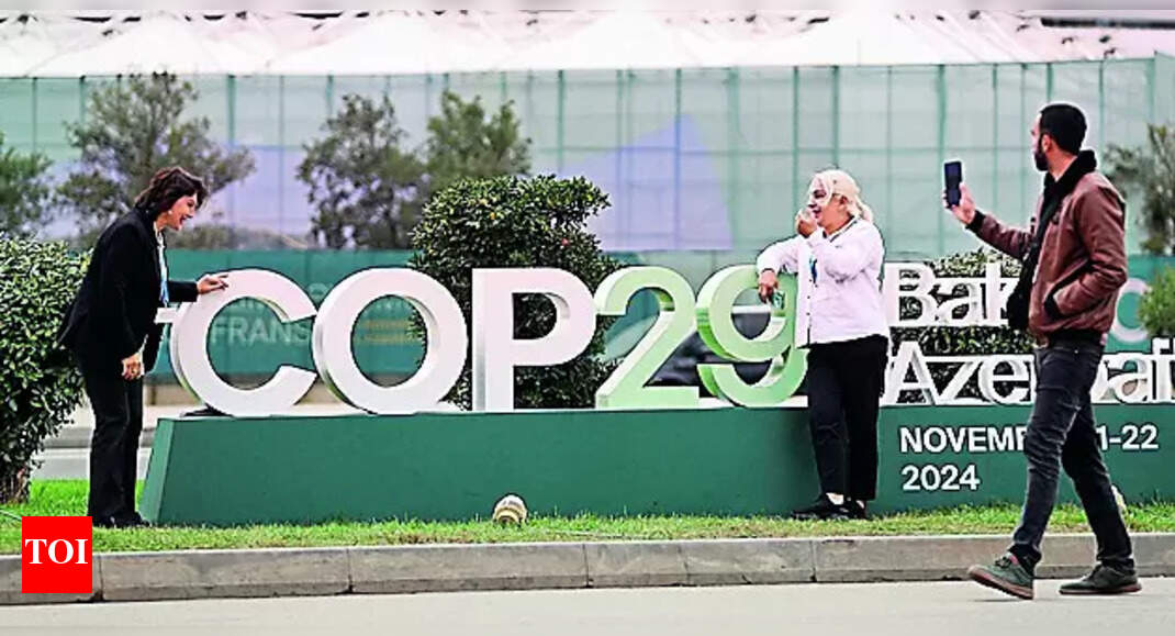Climate finance a sticking point, COP29 in search of consensus | India ...