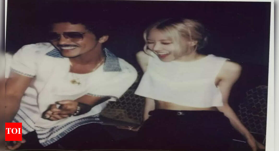 ‘You’re not so bad’: BLACKPINK’s Rose teases Bruno Mars after he asks ...