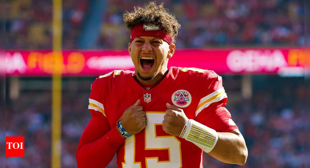 Kansas City Chiefs QB Patrick Mahomes was fined $14,069 for a gun ...