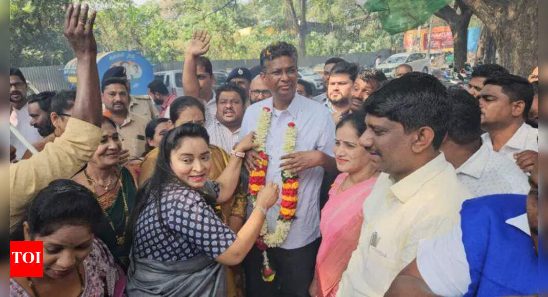 Congress Celebrates Shiggaon Victory Amidst Political Rivalry ...