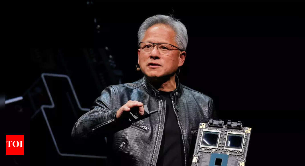 Nvidia CEO Jensen Huang: My hopes and dreams are ... - Times of India