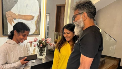 Director Sukumar's wife Thabitha proud of the helper's achievement | - Times of India