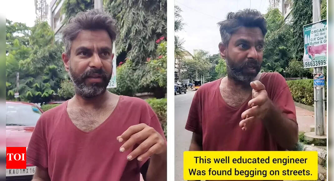 Once a tech engineer in Frankfurt, now found begging on the streets ...