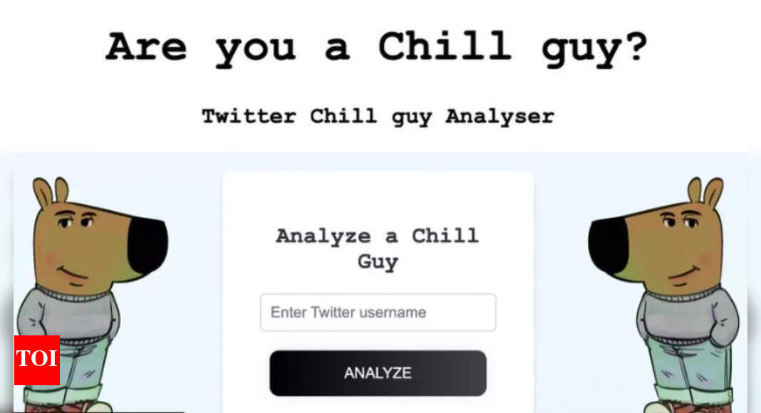 Chill Guy Meme: Are you a chill guy? Find out your score with this ...