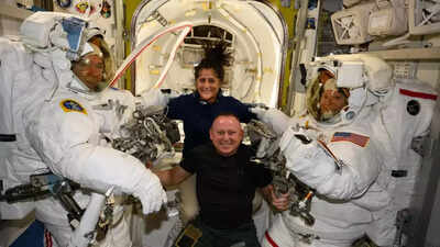 Sunita Williams leads ISS maintenance as Butch Wilmore conducts fire safety experiments ...