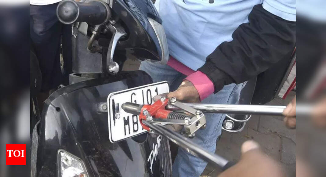 RTO Agent Fined for Unfair Charge on High-Security Registration Plates ...