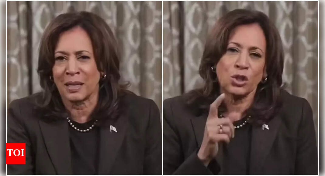 Kamala Harris' emotional video message to supporters | World News ...